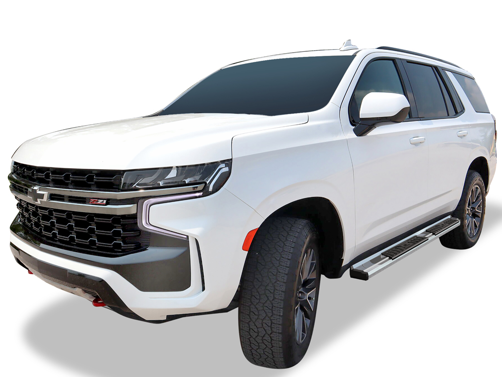 APS Chrome Nerf Bar Steps For 21-26 Chevy Suburban | eBay