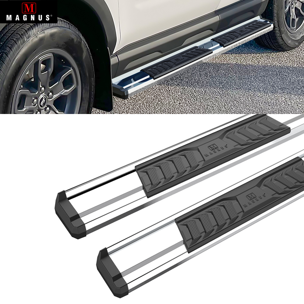 APS Chrome Board Side Steps Fit 21-24 Ford Bronco Sport SUV 4-Door | eBay